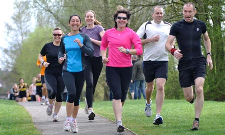 Rules of the road for bikers and runners