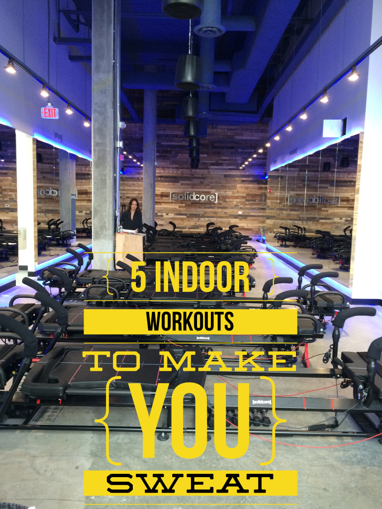 5 Indoor Workouts That Make You Sweat