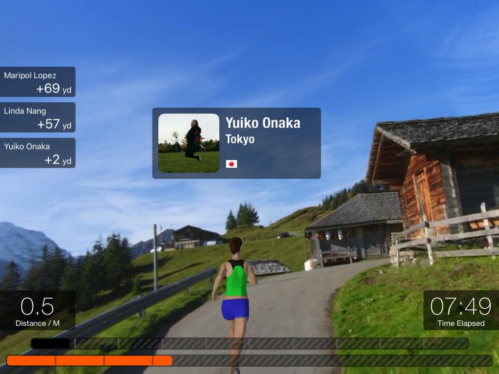 If you have to treadmill-Run Social