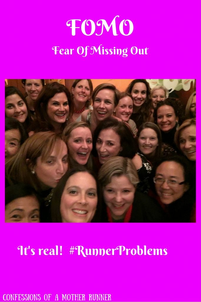 FOMO -it's real very real - Confessions of a Mother Runner