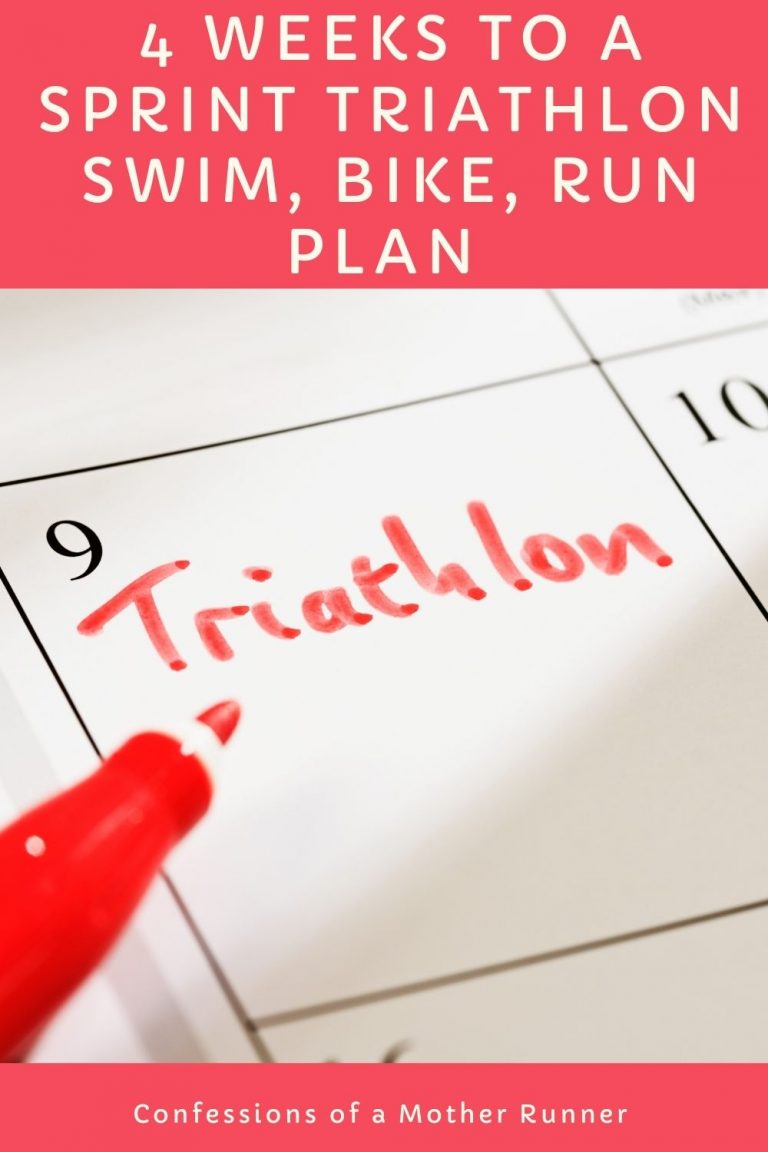 4 Weeks To A Sprint Triathlon Training Plan