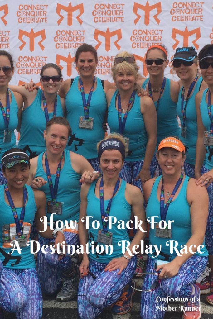 How to pack for a destination relay race- Essentials