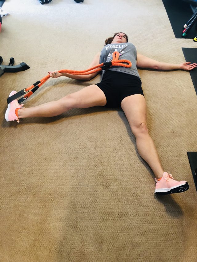 Rope Assisted Stretches for Runners Workout Wednesday