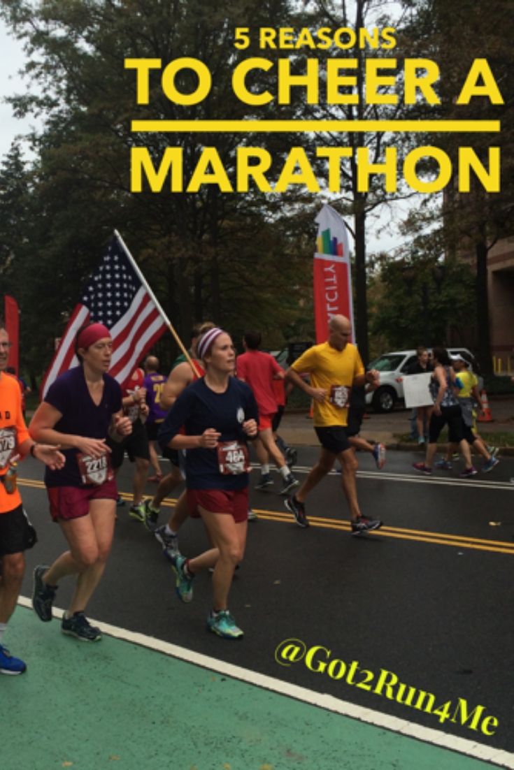 5 Reasons To Cheer On A Marathoner- Guest Post - Confessions of a ...