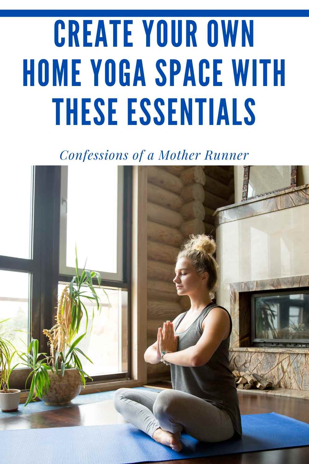 How to easily create your own relaxing home yoga space