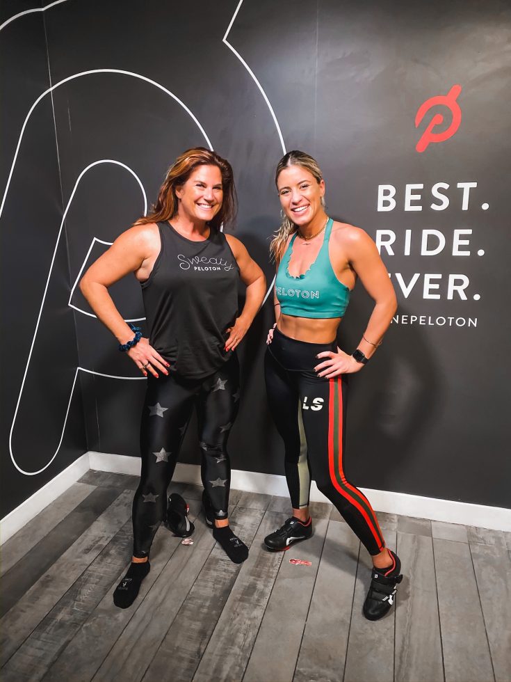 What it's like to take a live Peloton Class in the New York Studio
