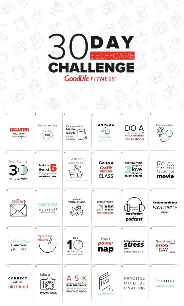 A year's worth of 30 Day Challenges to get your new year started off right