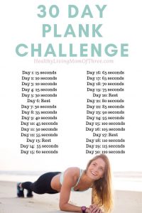 A year's worth of 30 Day Challenges to get your new year started off right