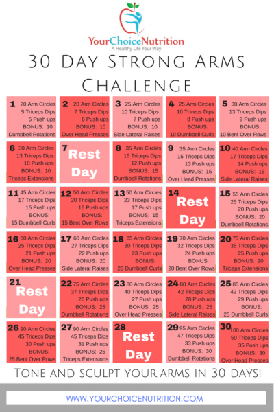 A year's worth of 30 Day Challenges to get your new year started off right
