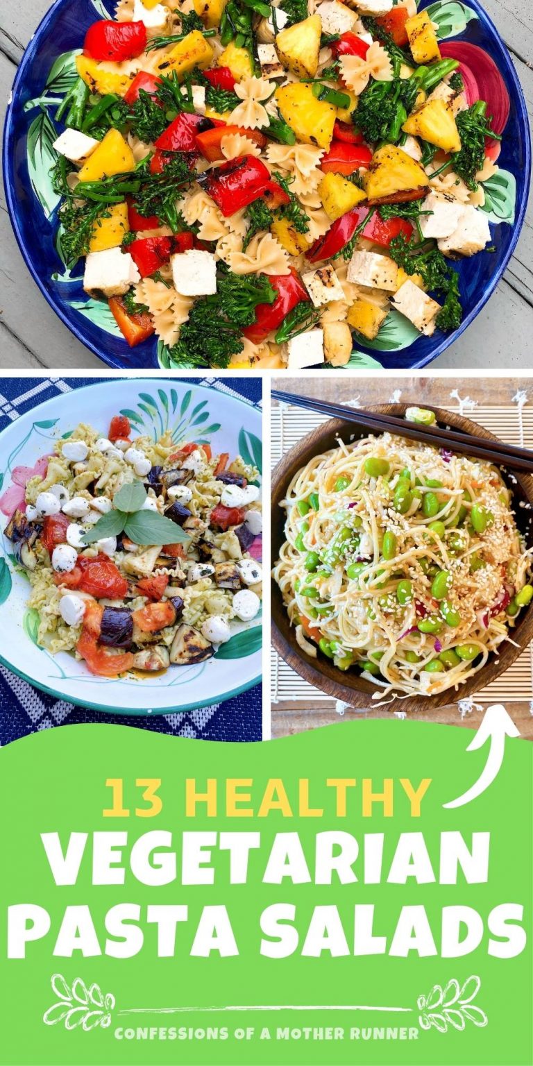 13 Healthy Vegetarian Pasta Salads to try this summer