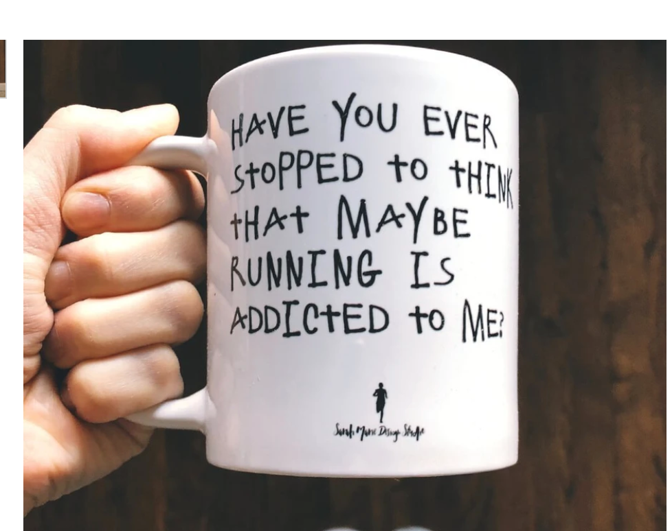 7 Fun and motivational coffee mugs for runners and Peloton lovers