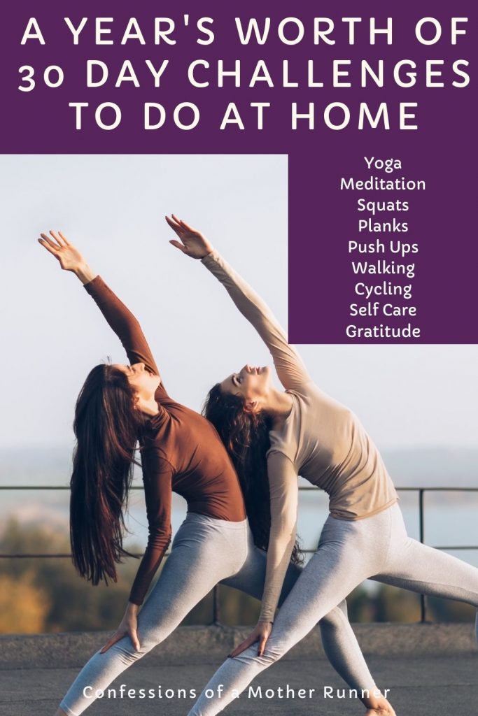 A year's worth of 30 Day Challenges to get your new year started off right