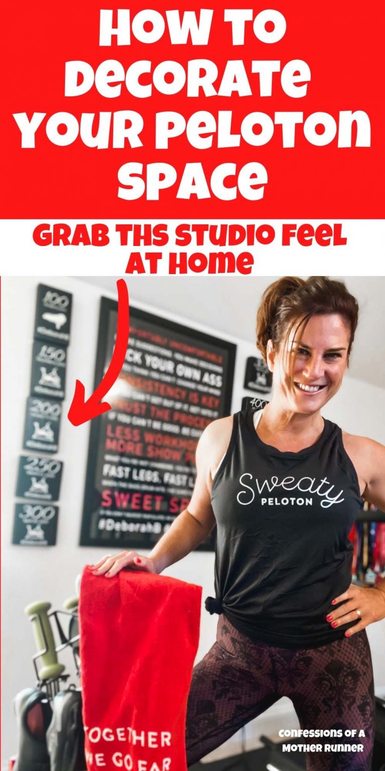 Creative Motivational Decor For Your At Home Peloton Space