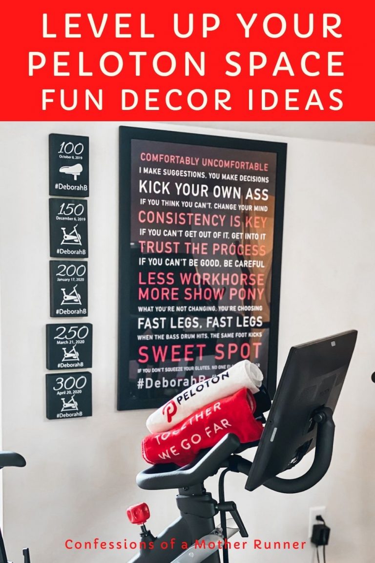 Creative Motivational Decor For Your At Home Peloton Space