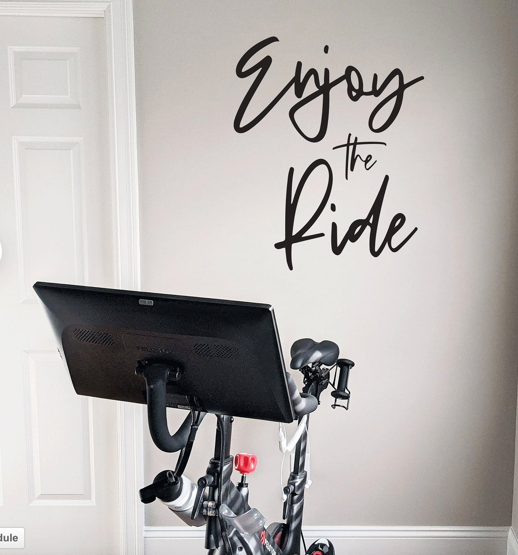 Creative Motivational Decor For Your At Home Peloton Space