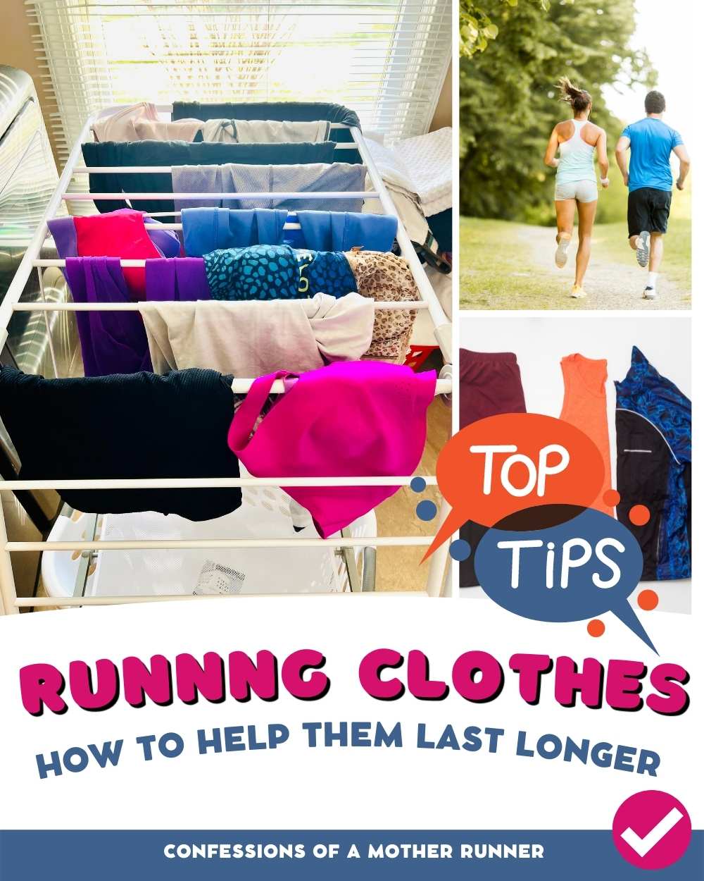 How to help your running clothes stay in as good of shape as you are