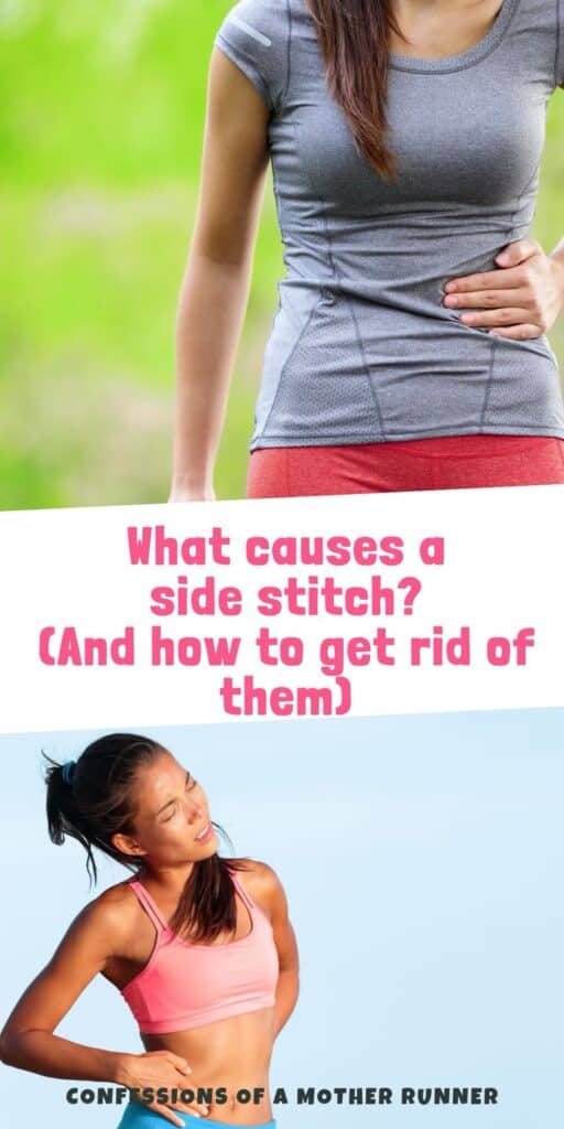 What causes a side stitch while running? (How to get rid of them)