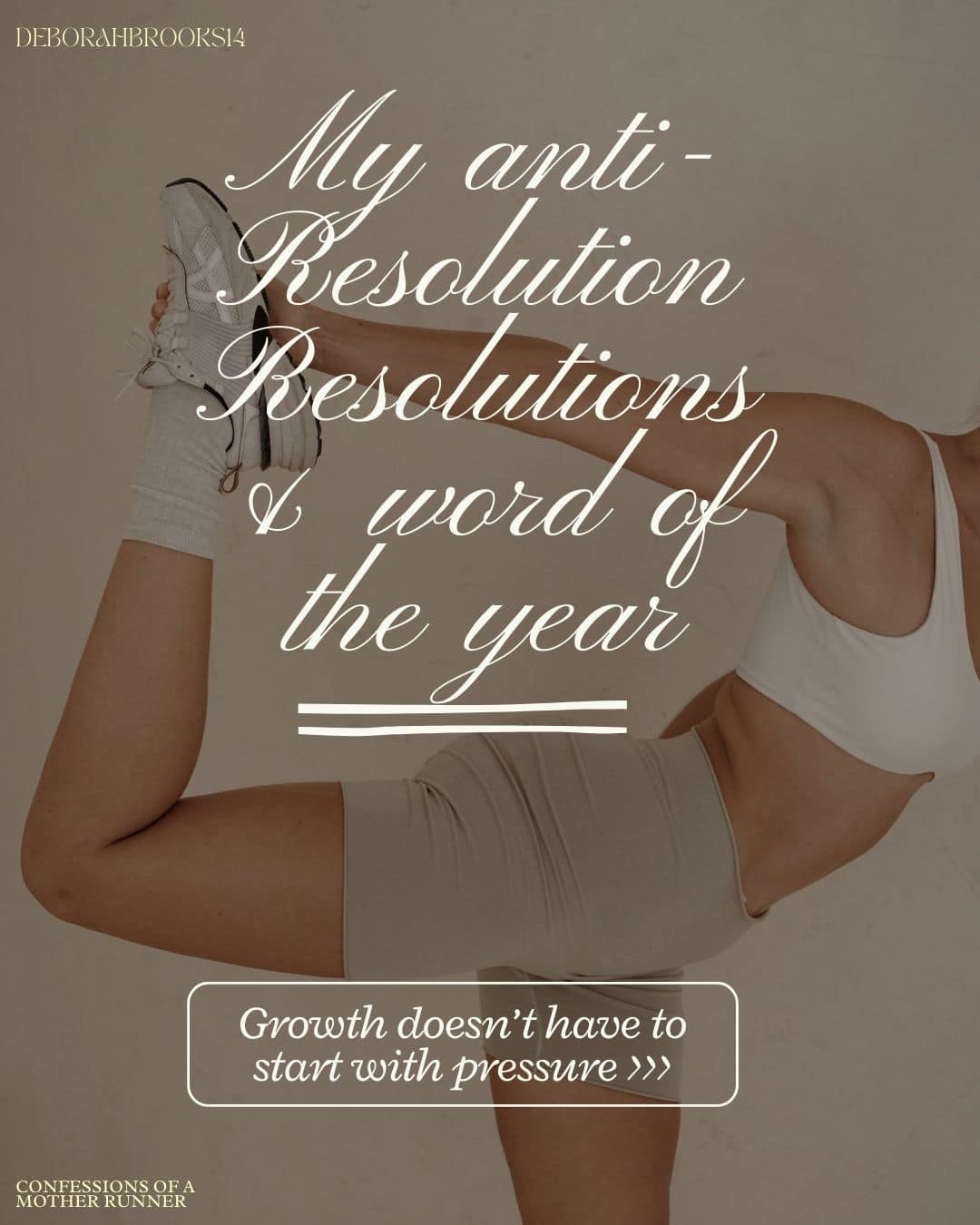 My Anti resolution resolution and 2026 word of the year